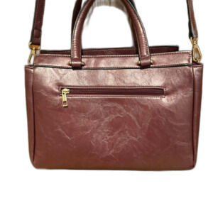 Mellow World | Bags | Mellow World Womens Hand Bag Maroon Embossed ...
